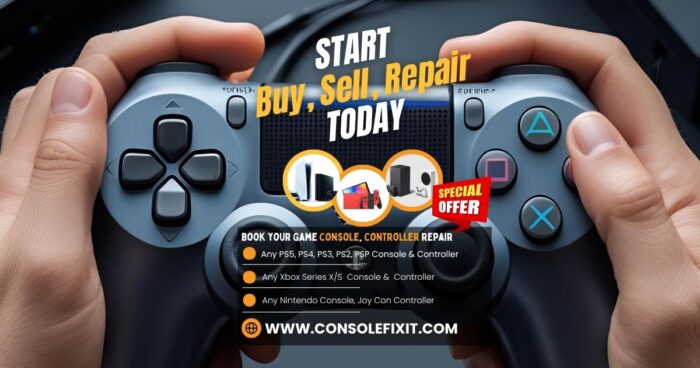 Gaming Console Repair & Services in Chaderghat, Hyderabad - Console Fixit®